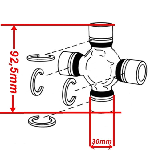 CRUCE PLANETARA DANA SPICER WRANGLER JK/JKU 07-18 – All4Jeep